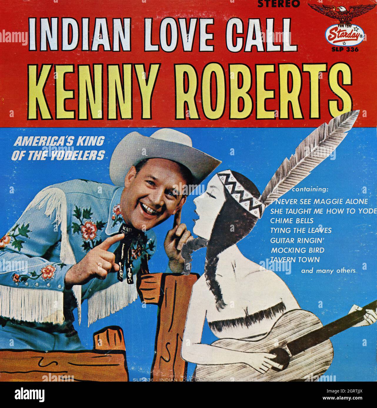 Kenny Roberts - Indian Love Call - Vintage Country Music Album Stock ...