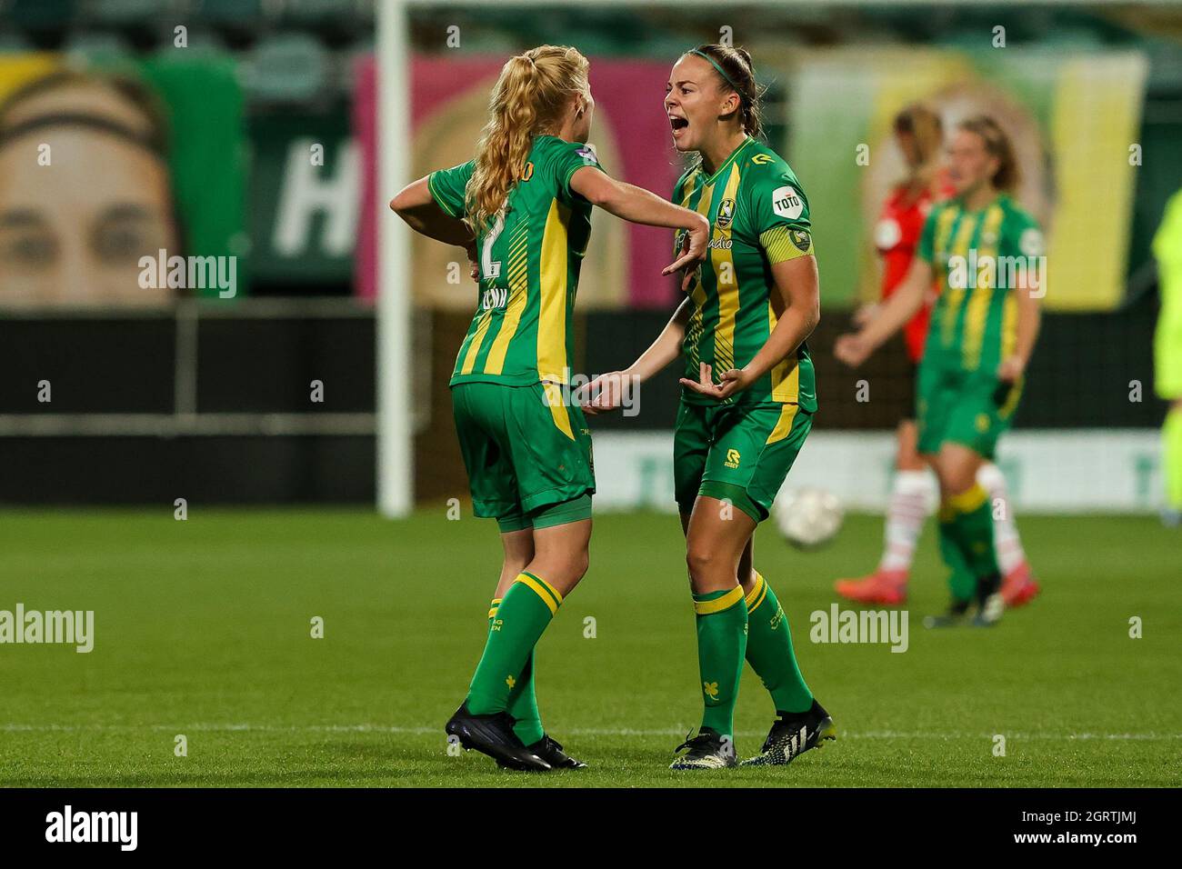 DEN HAAG, NETHERLANDS - OCTOBER 1: Bo Vonk of ADO Den Haag, Gwyneth ...