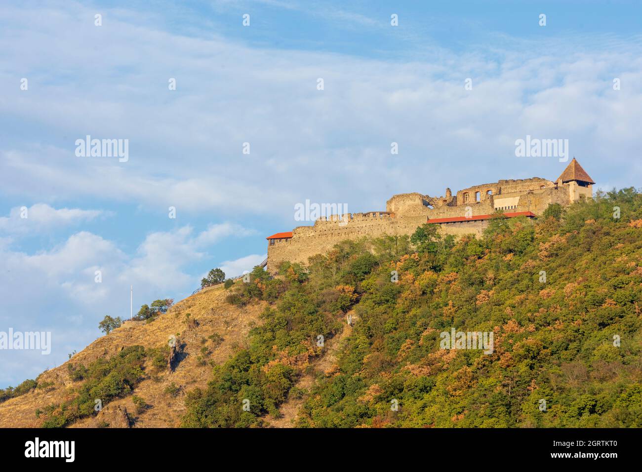 Visegrad (Plintenburg): Upper Castle in , Pest, Hungary Stock Photo - Alamy