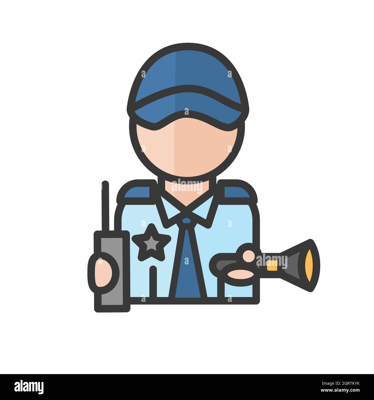 Male safeguard avatar. Man working. Profile user, person. People icon ...