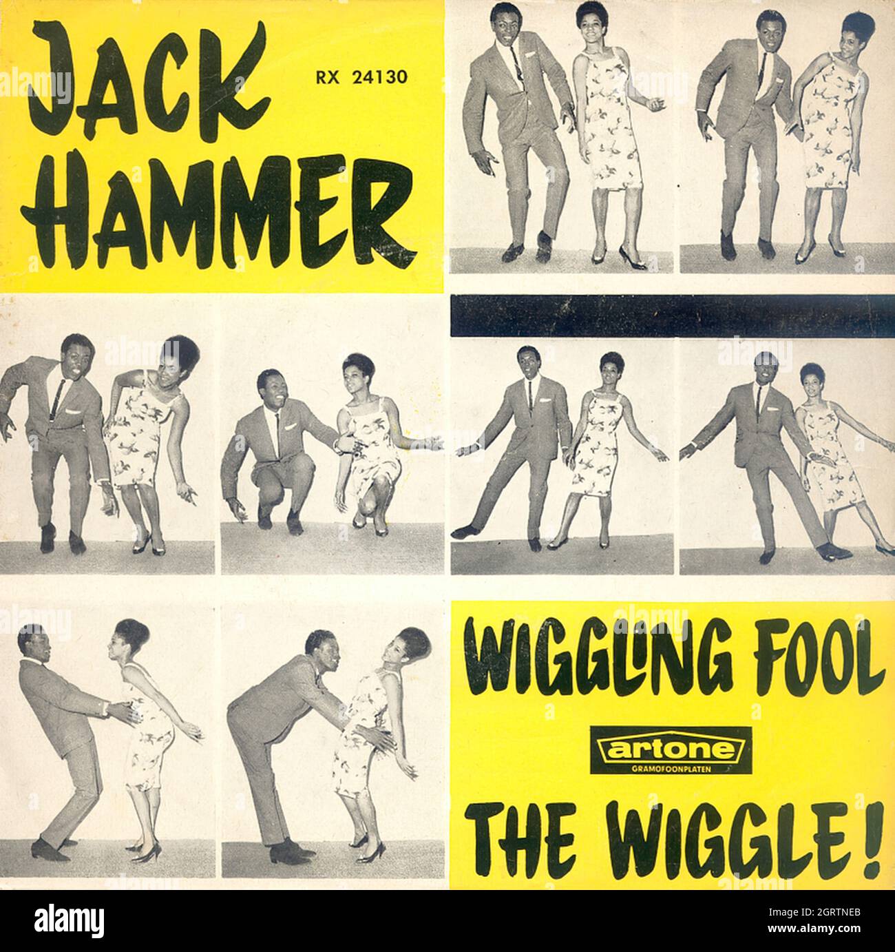 Jack Hammer - Wiggling fool - The Wiggle ! SP - Vintage Vinyl Record ...