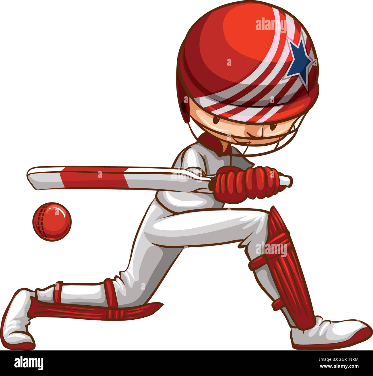 Cricket uniform Cut Out Stock Images & Pictures - Alamy