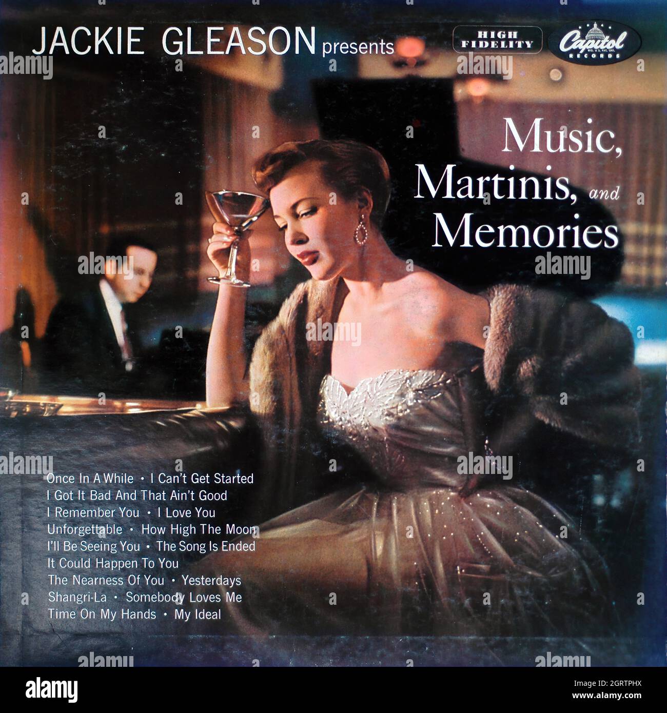 Jackie Gleason - Music Martinis and Memories 1954 - Vintage Vinyl 33 ...