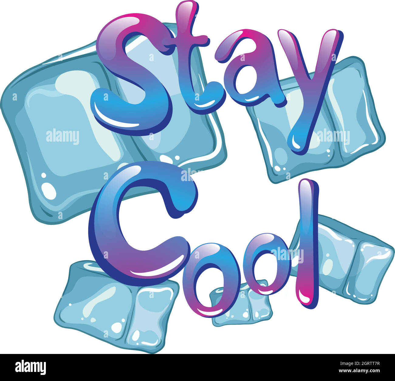 Stay cool Stock Vector Images - Alamy