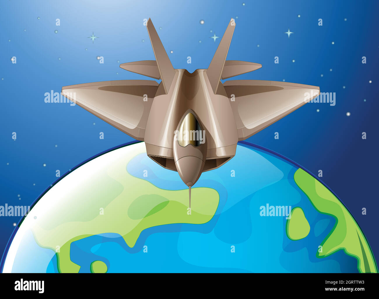 Earth spaceship hi-res stock photography and images - Alamy