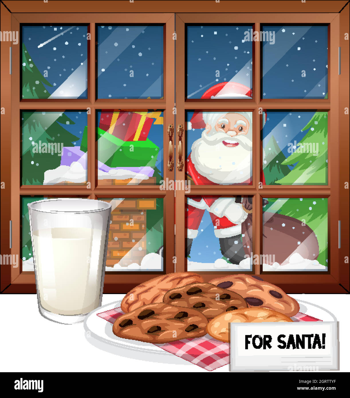 Cookies For Santa Clipart