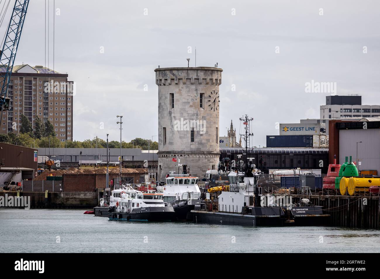 Historic clock tower constructed by Napoleonic prisoners of war in ...