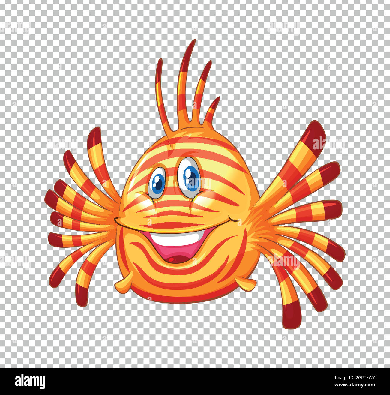 Wild fish on transparent background Stock Vector Image & Art - Alamy