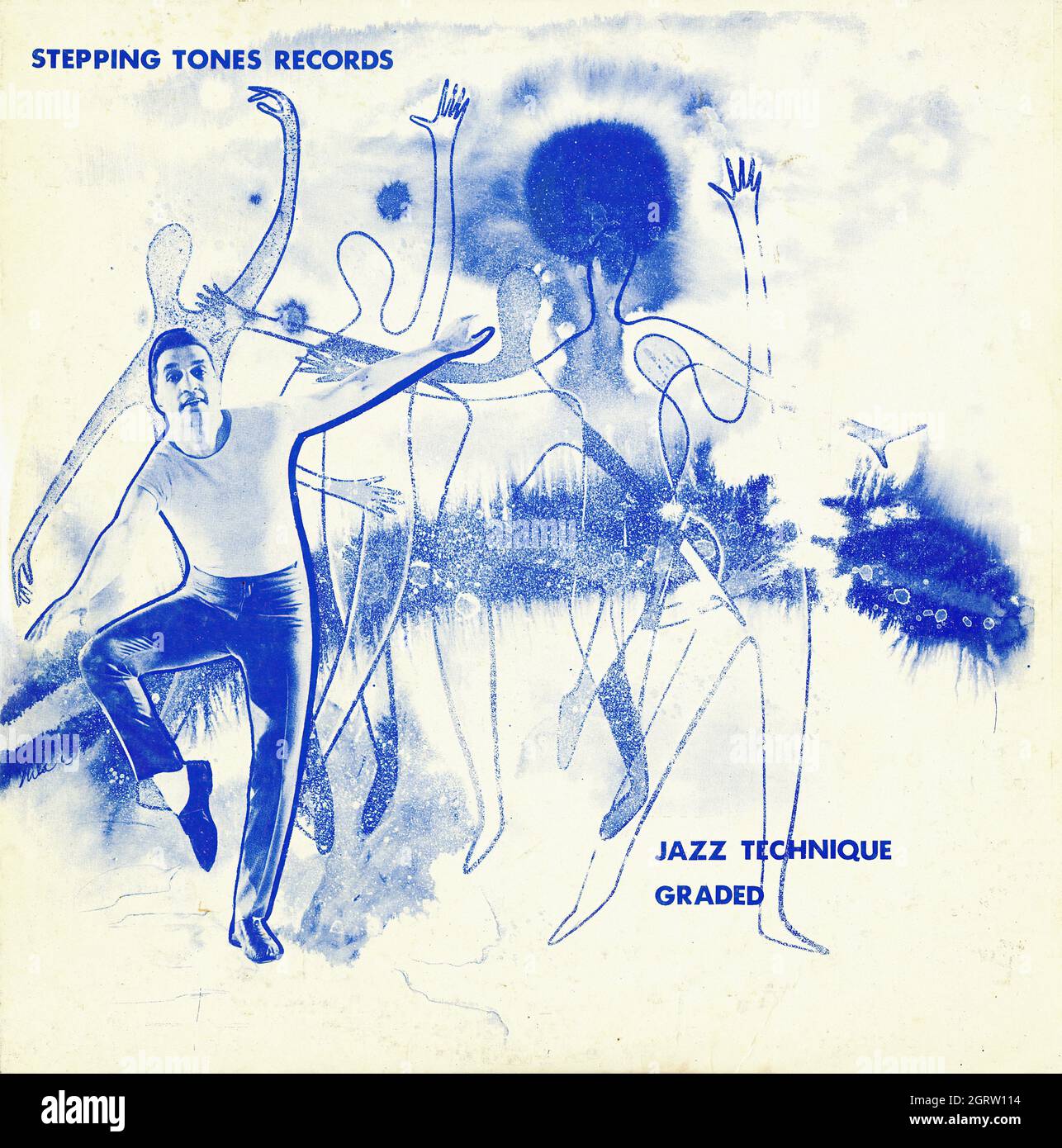 Jazz Technique Graded - Vintage Vinyl Album Stock Photo - Alamy