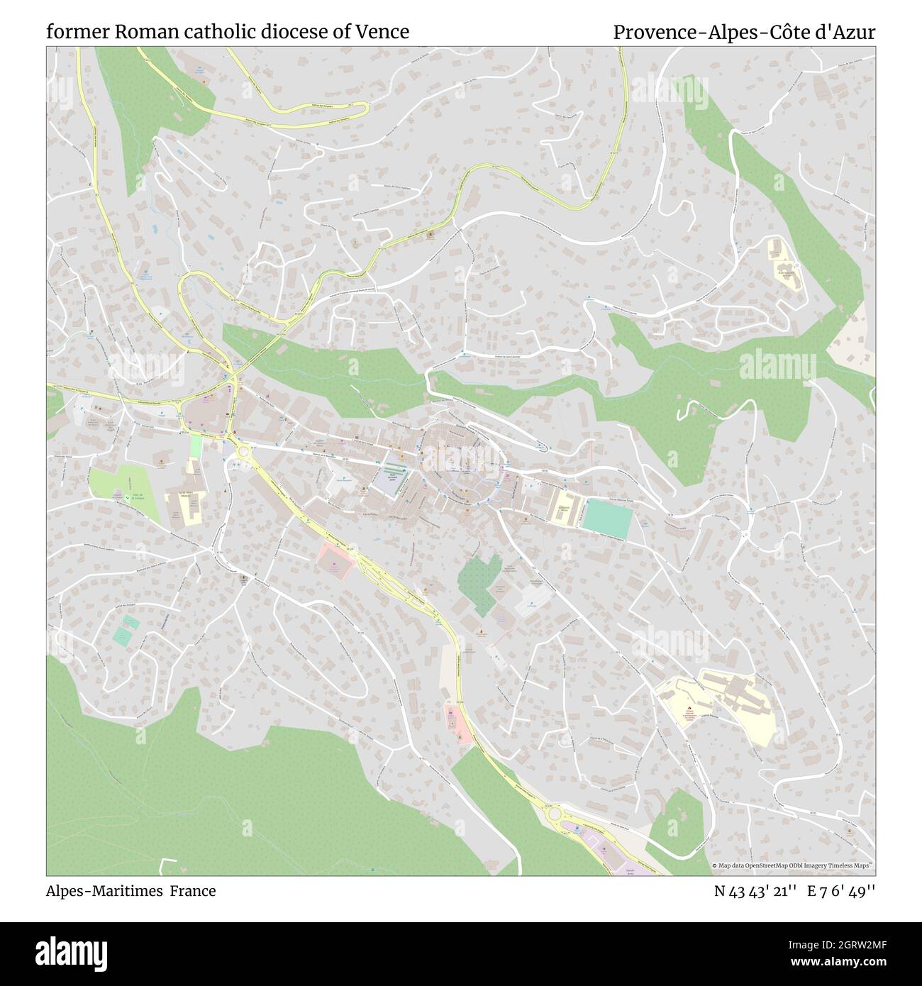 former Roman catholic diocese of Vence, Alpes-Maritimes, France ...