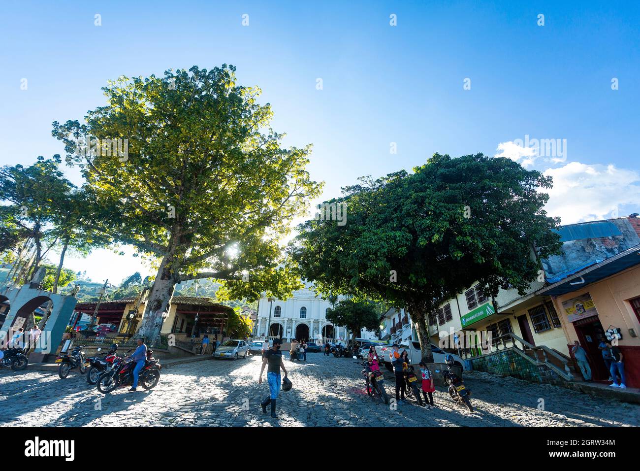 Angostura, Antioquia. Colombia - September 26, 2021. A municipality of ...