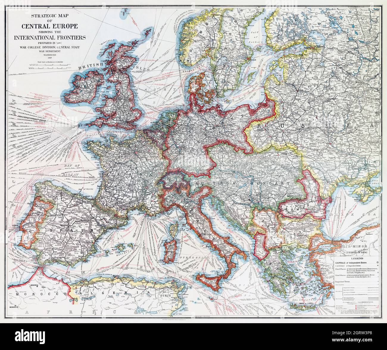 Central European Travel Map
