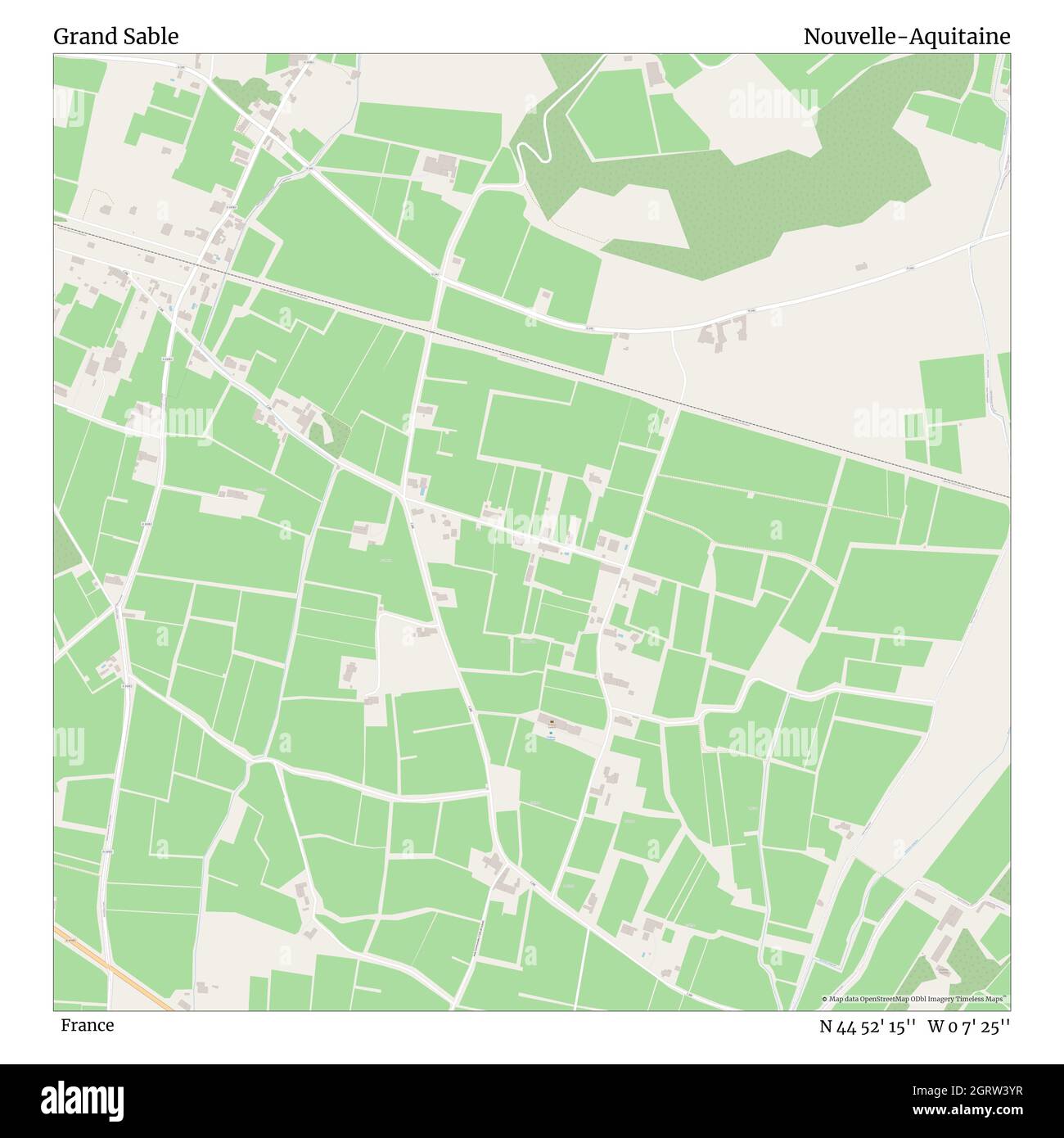 Grand Sable, , France, Nouvelle-Aquitaine, N 44 52' 15'', W 0 7' 25 ...