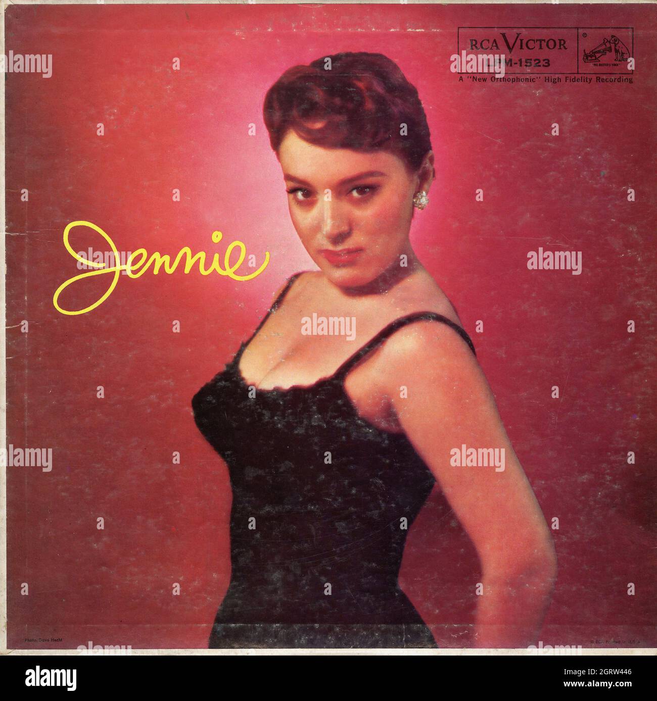 Jennie - Vintage Musical Vinyl Album Stock Photo - Alamy
