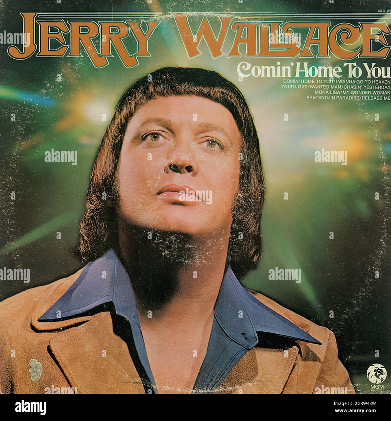 Vintage album cover art kitsch hi-res stock photography and images - Alamy