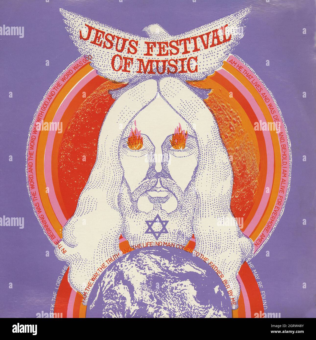 Jesus Festival Of Music - Vintage American Christian Vinyl Album Stock ...