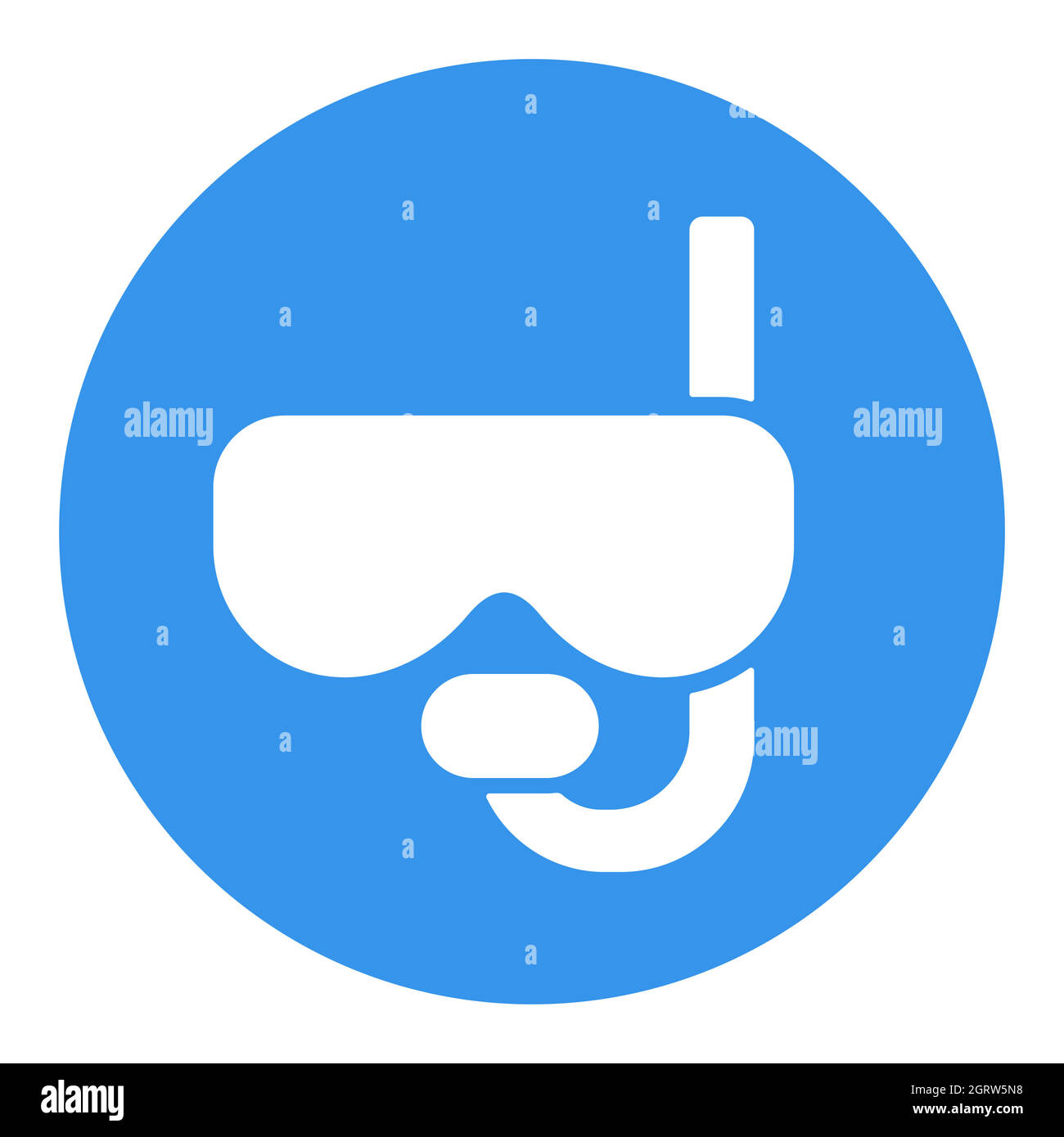 Scuba diving glyph icon Stock Vector Images - Alamy