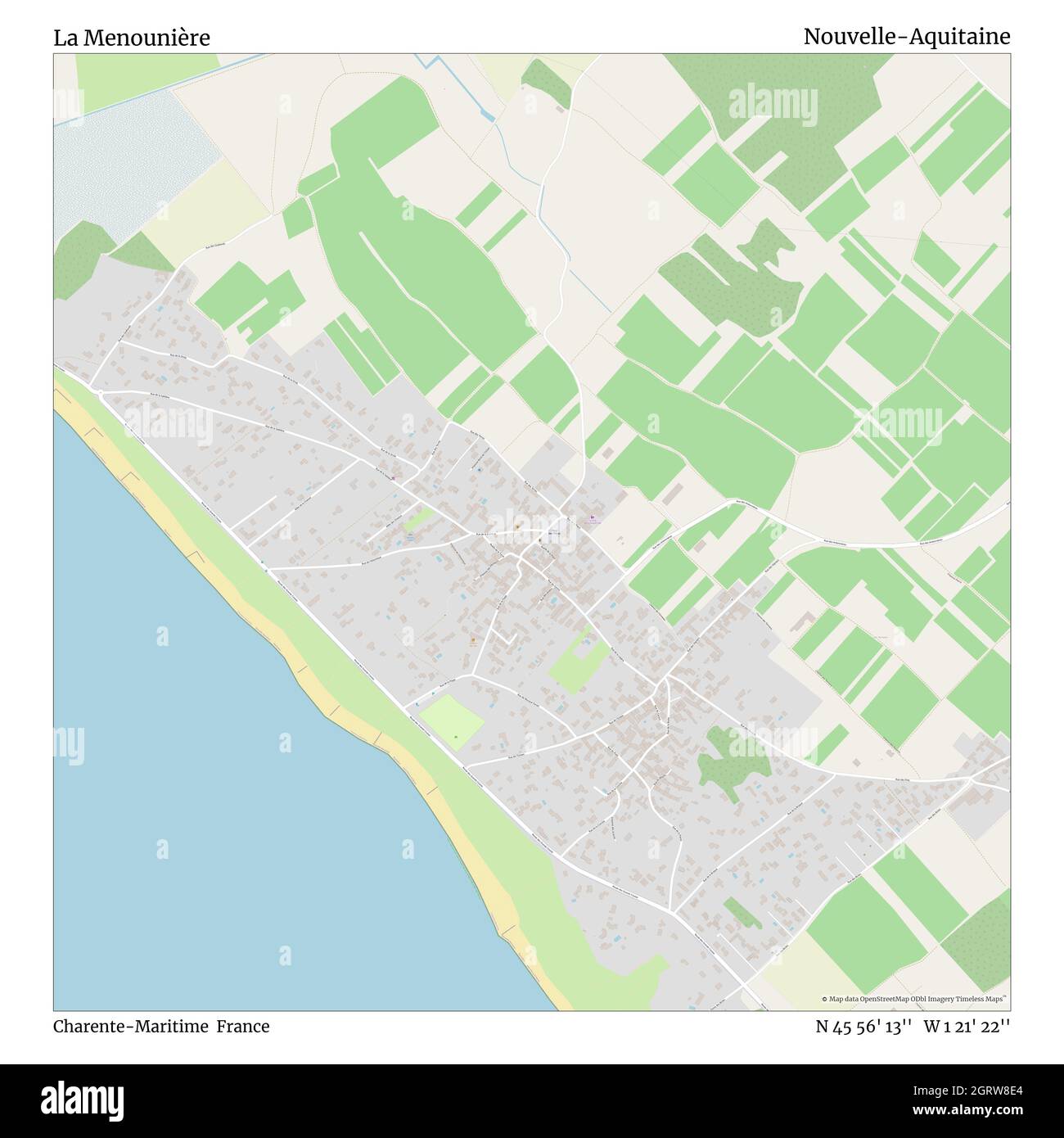 La Menounière, Charente-Maritime, France, Nouvelle-Aquitaine, N 45 56 ...