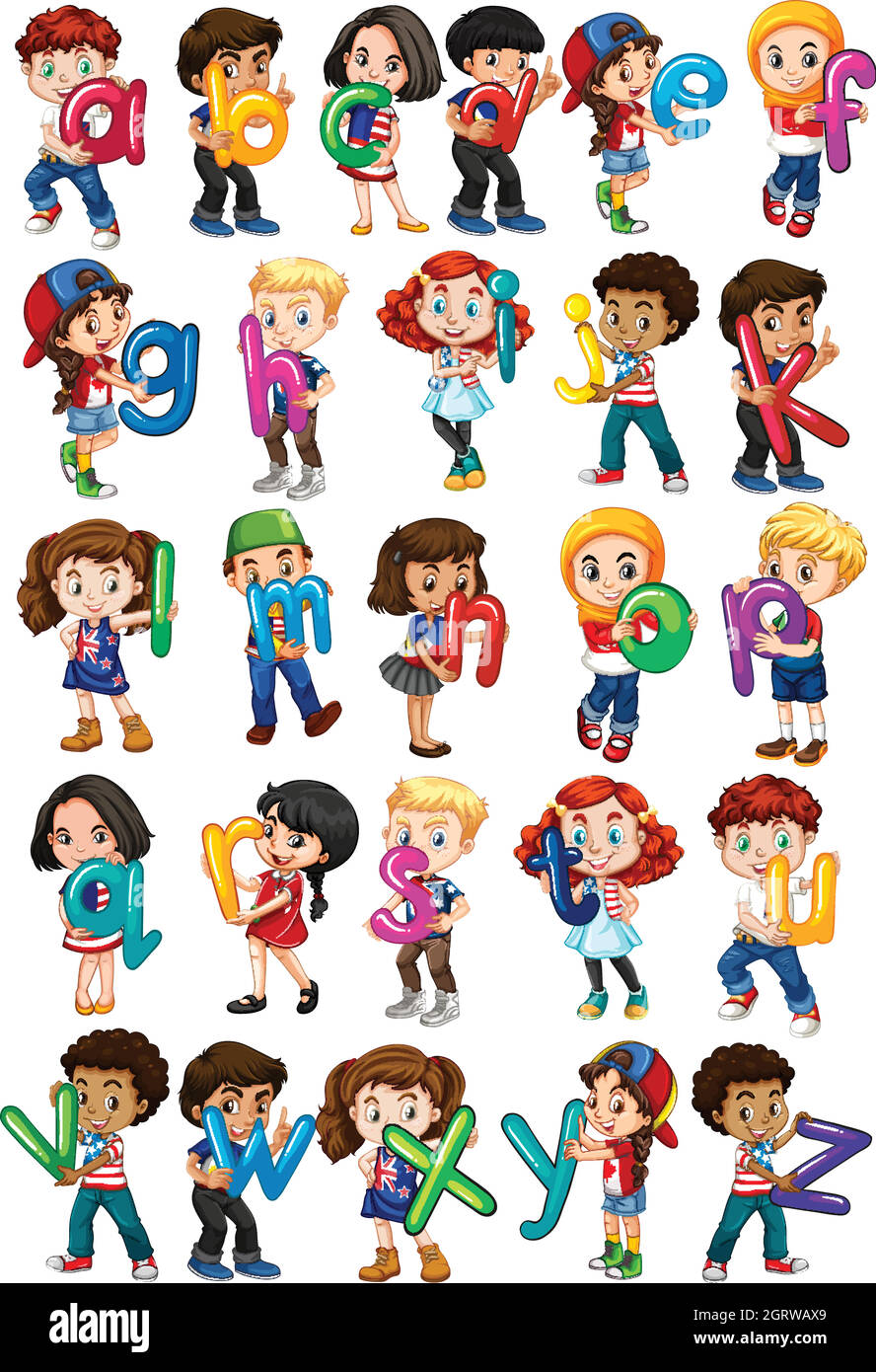 Alphabets for children hi-res stock photography and images - Alamy