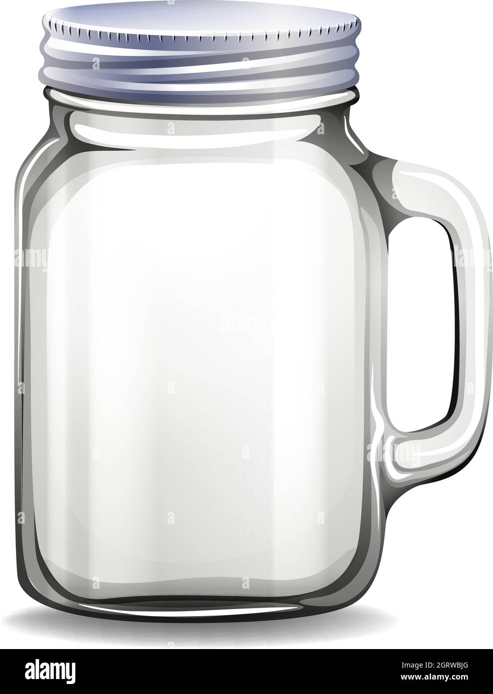 Glass kitchenware Stock Vector Images - Alamy