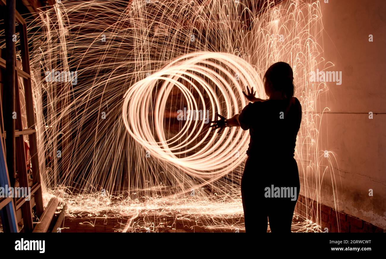 Woman flashing hi-res stock photography and images - Alamy