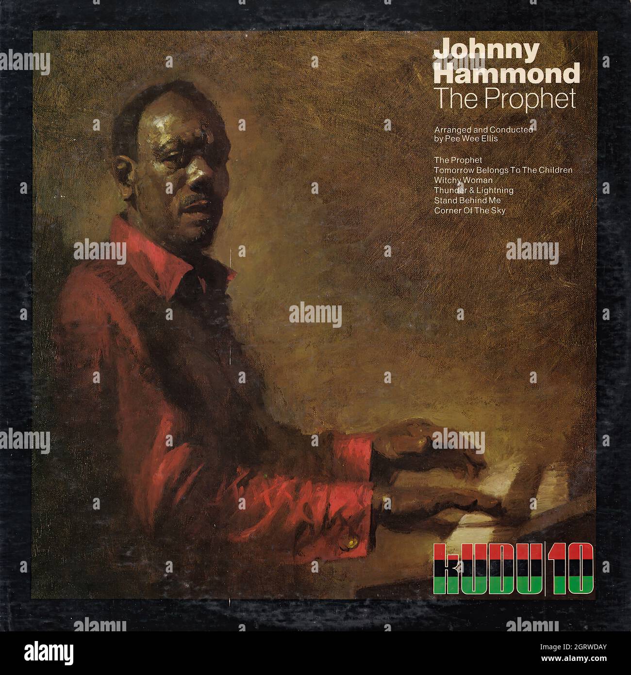 Johnny Hammond - The Prophet - Vintage Vinyl Record Cover Stock Photo ...