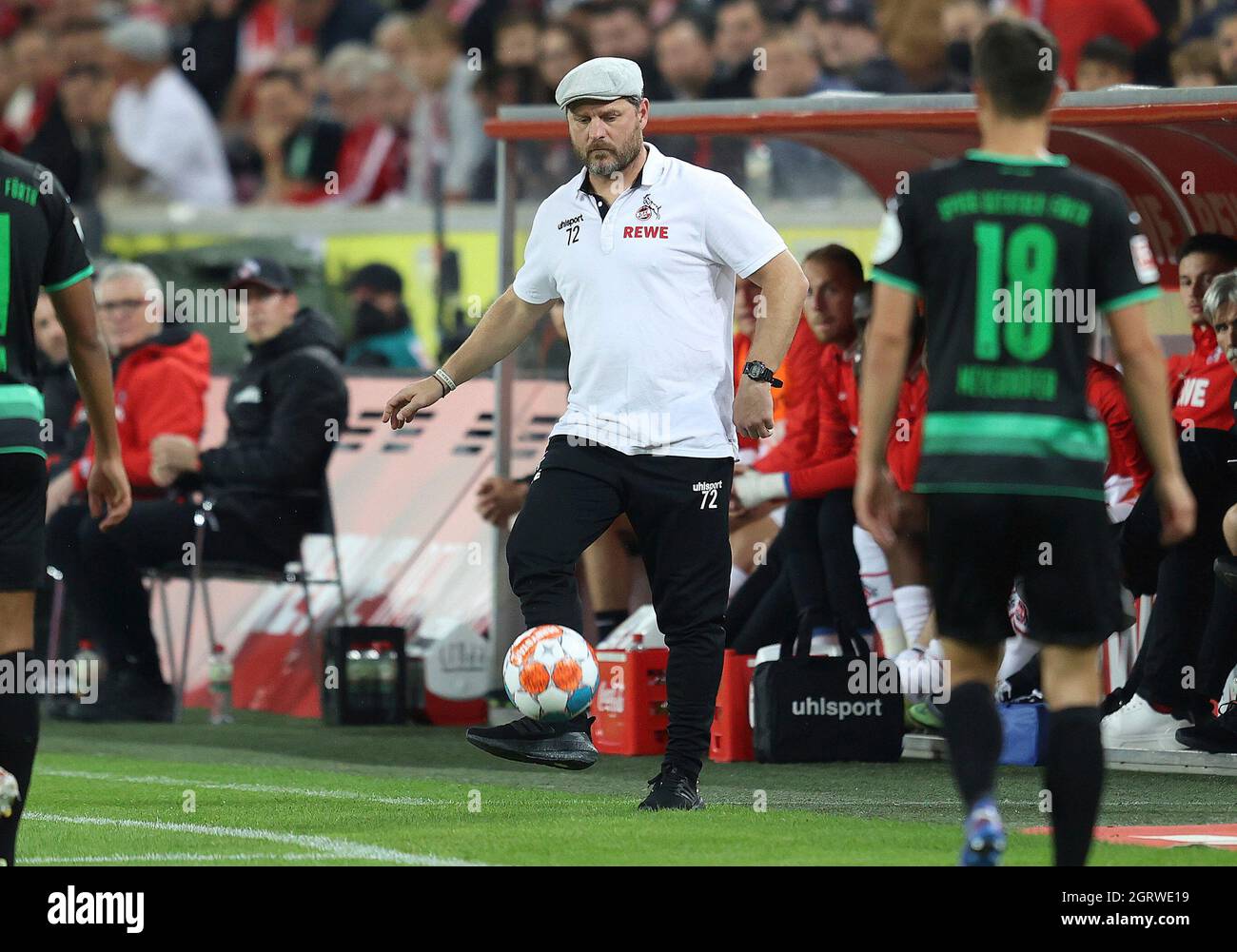 Cologne, Germany. 01st Oct, 2021. firo: 01.10.2021, soccer ball, 1st ...