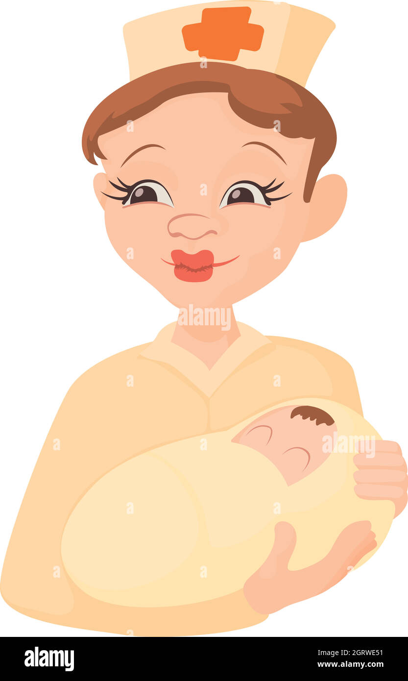 Labor And Delivery Nurse Cartoon