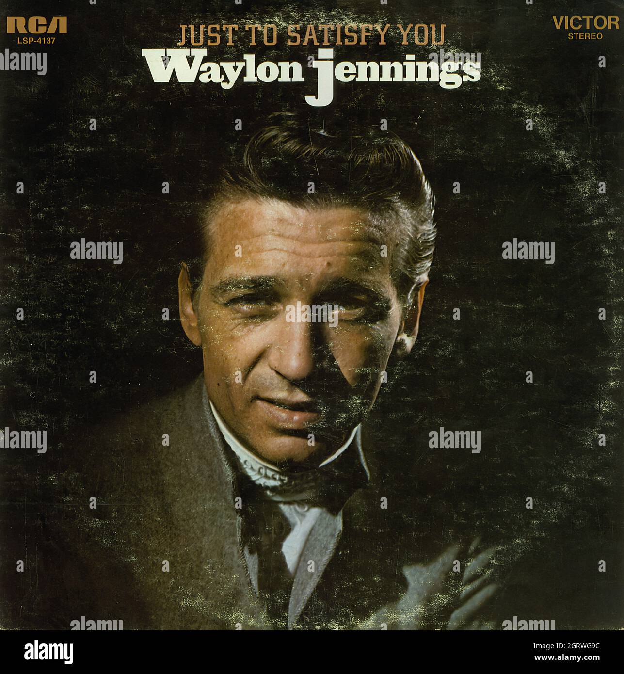 waylon Jennings - Just To Satisfy You - Vintage Country Music Album ...