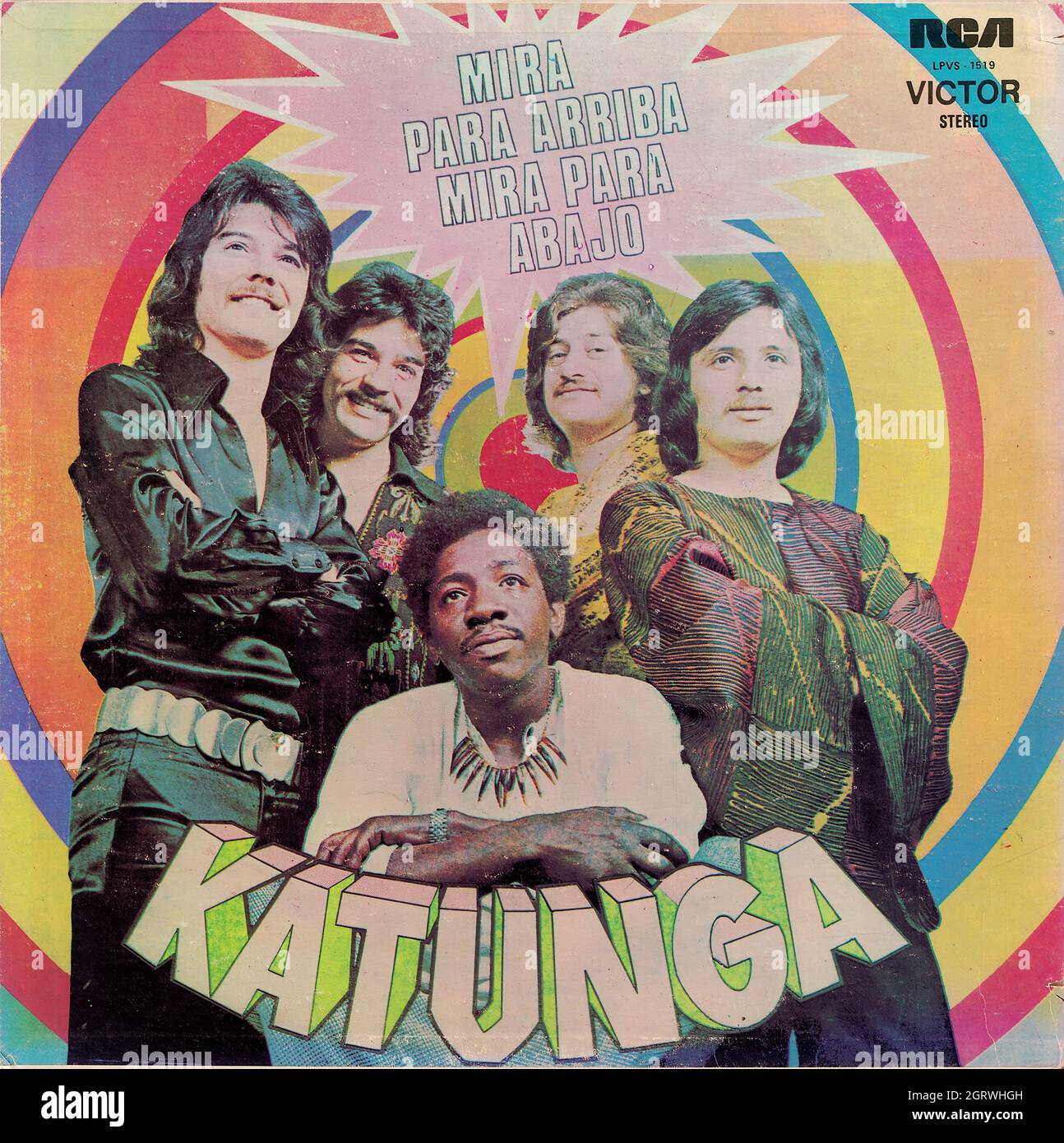 Katunga - Mira para arriba mira para abajo - Vintage Vinyl Record Cover ...