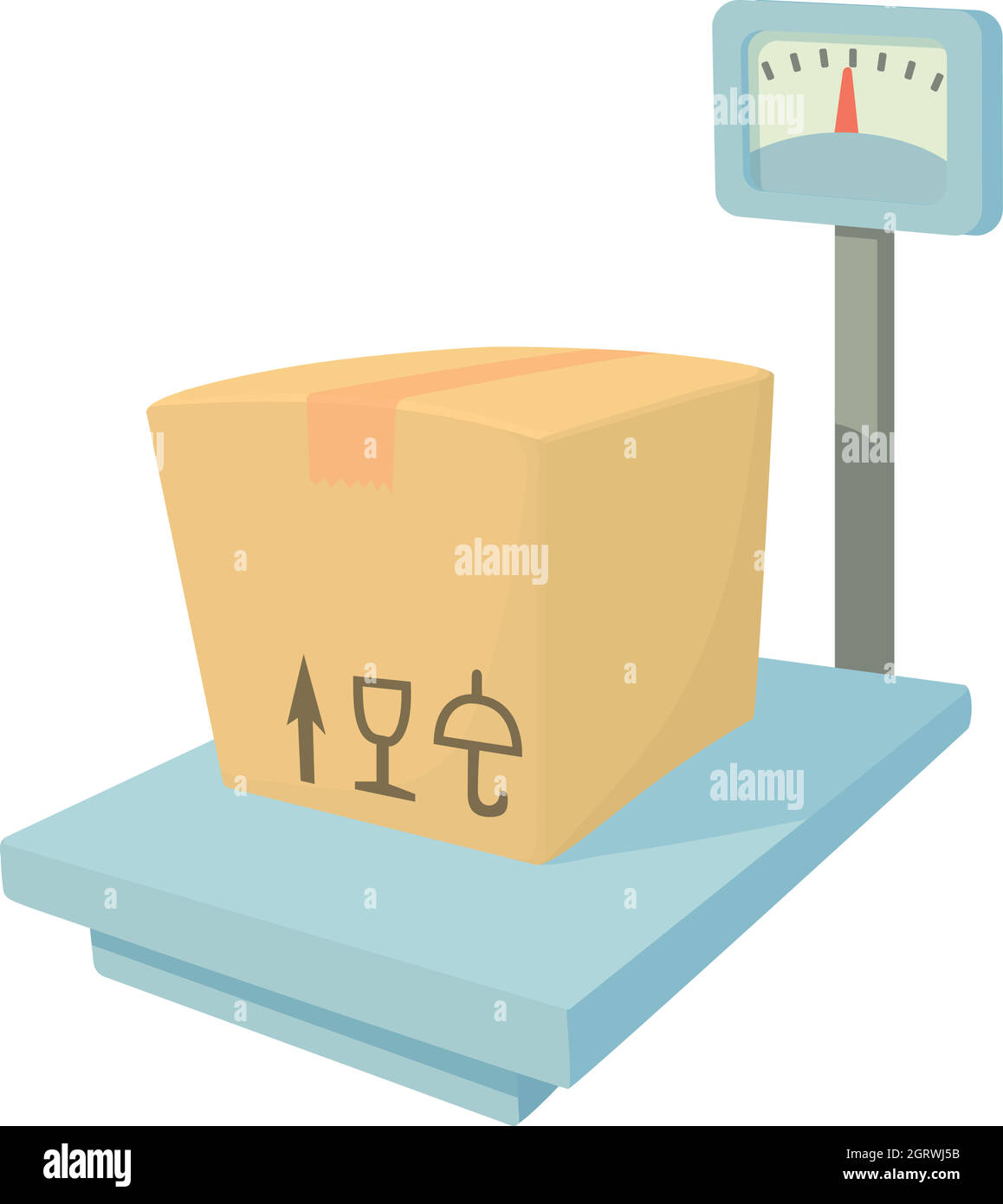 Warehouse parcel icon cartoon hi-res stock photography and images - Alamy