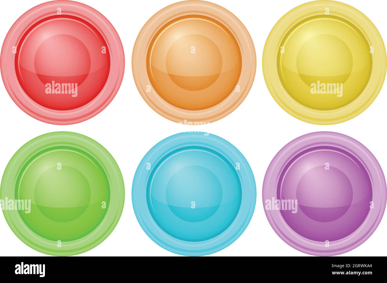 Purple buttons Stock Vector Images - Alamy
