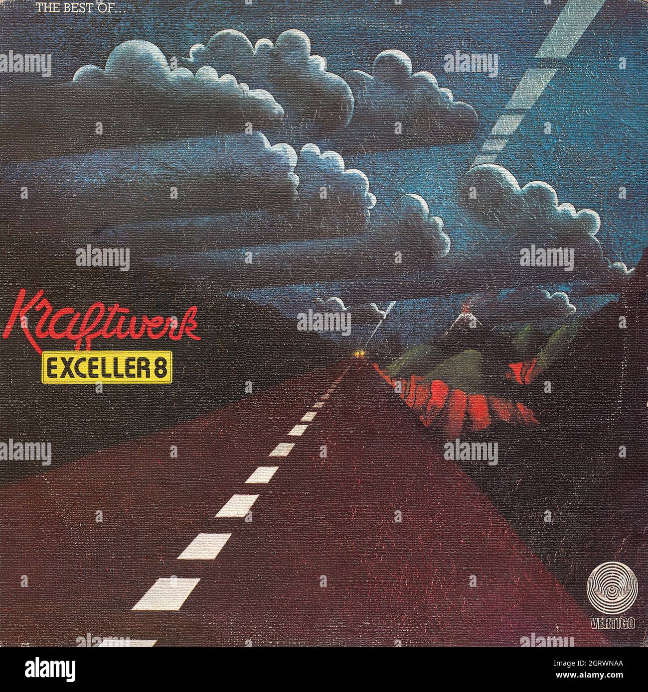 Kraftwerk - Exceller 8 - Vintage Vinyl Record Cover Stock Photo - Alamy