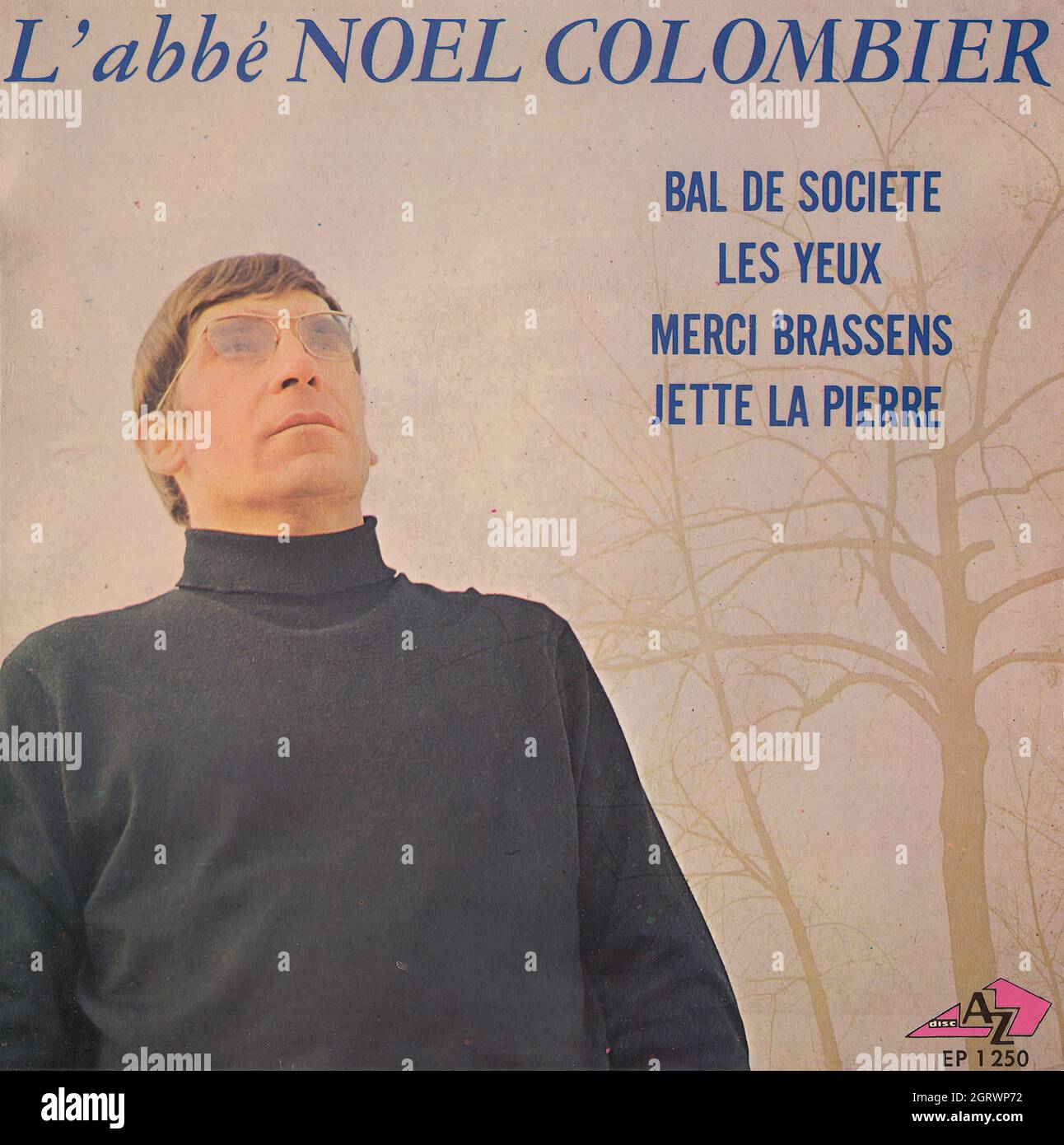 L'abbé Noel Colombier - Bal de société EP - Vintage Vinyl Record Cover ...