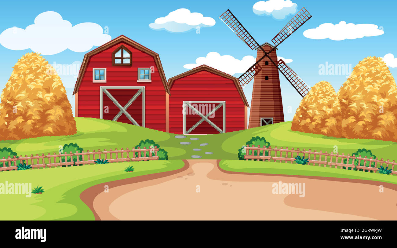 Farming Background Clipart