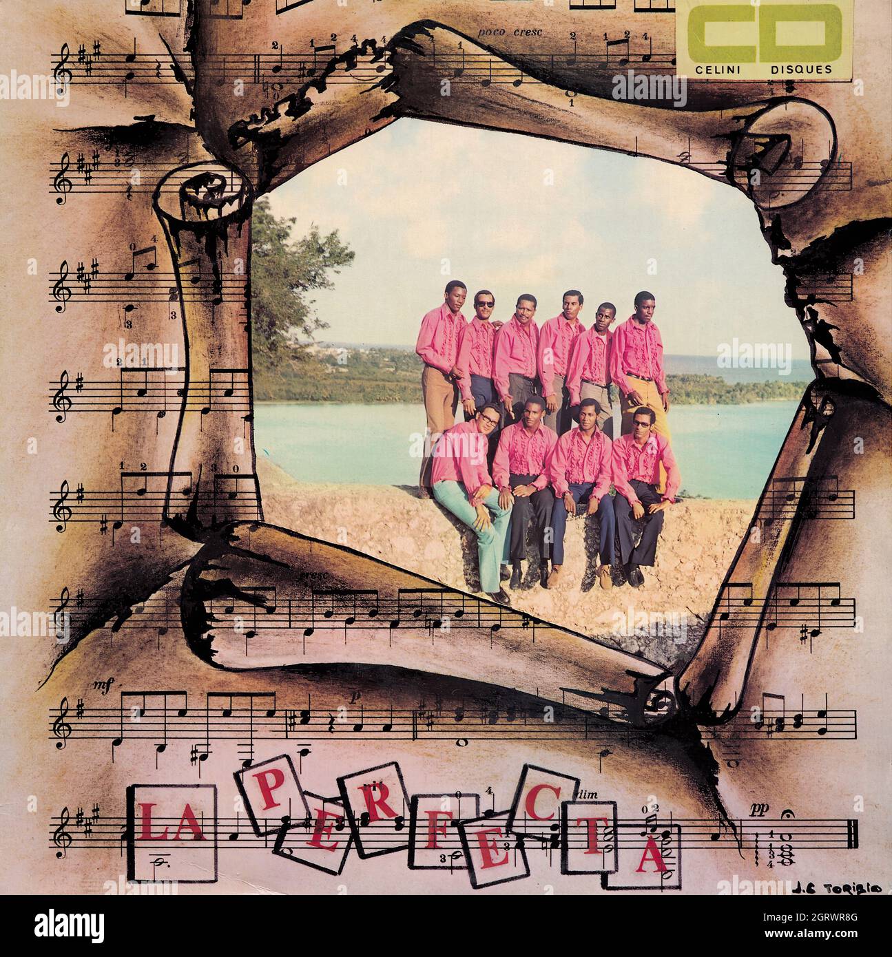 La Perfecta - La Perfecta - Vintage Vinyl Record Cover Stock Photo - Alamy