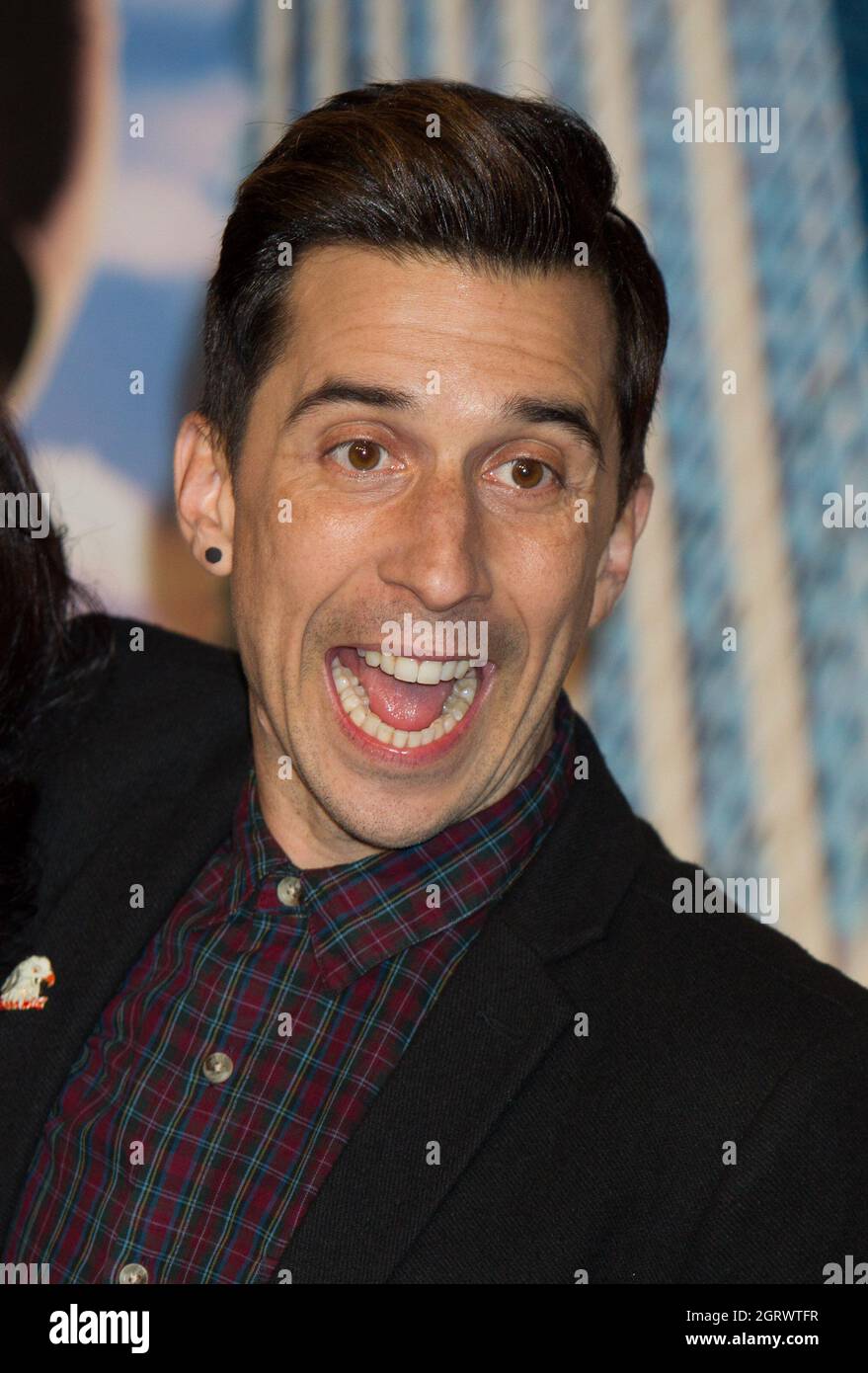 London, UK. Russell Kane at the UK Premiere of Anchorman 2: The Legend ...