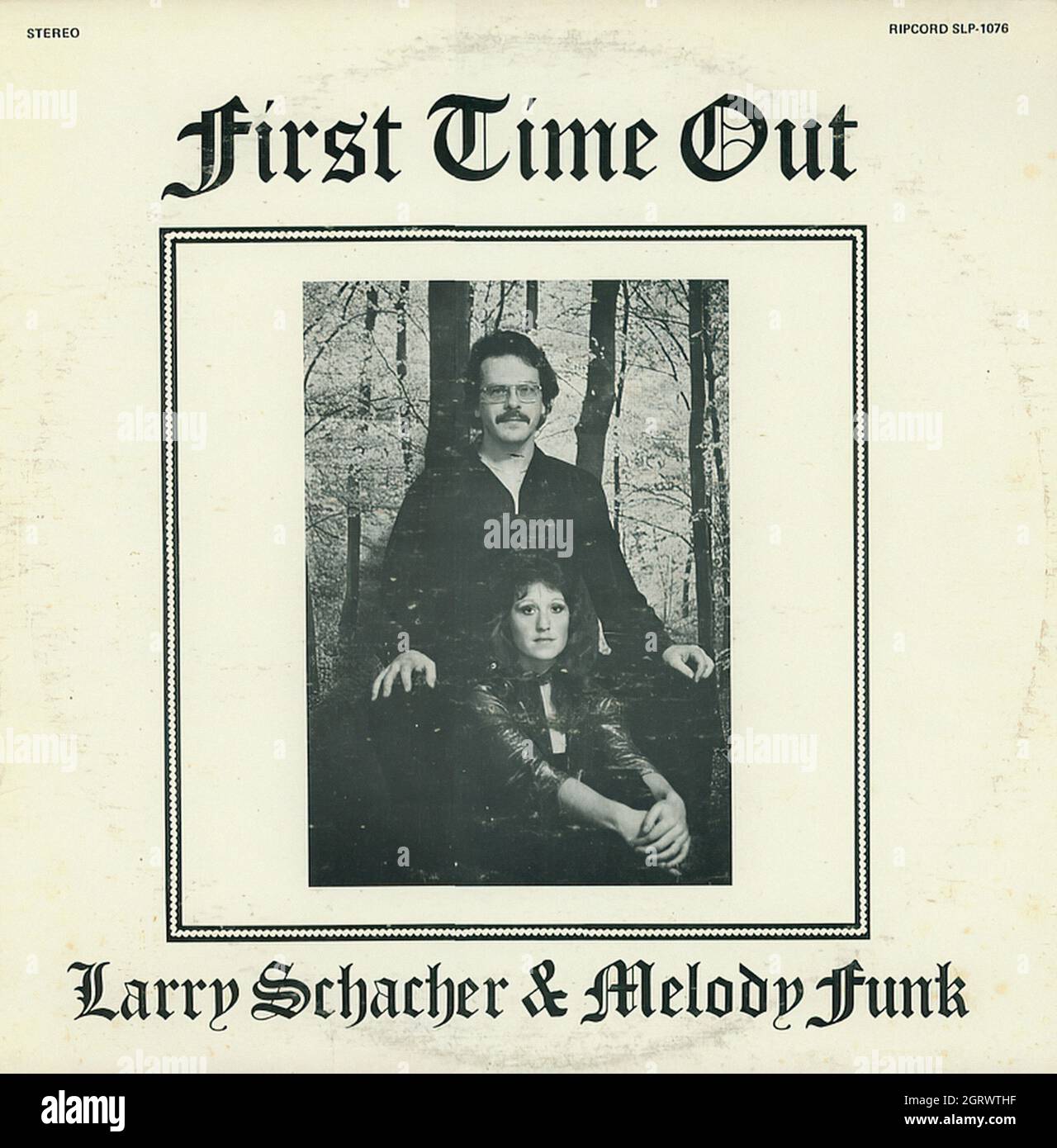 Larry Schacher & Melody Funk - Vintage Vinyl Album Stock Photo - Alamy