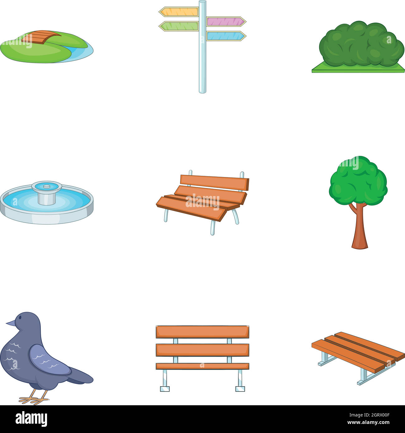 City building trees icon Stock Vector Images - Alamy