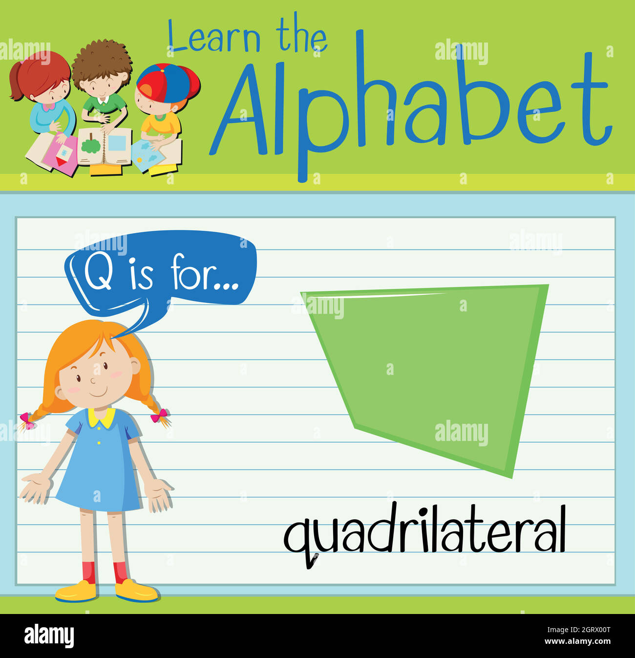 Quadrilateral shape Stock Vector Images - Alamy