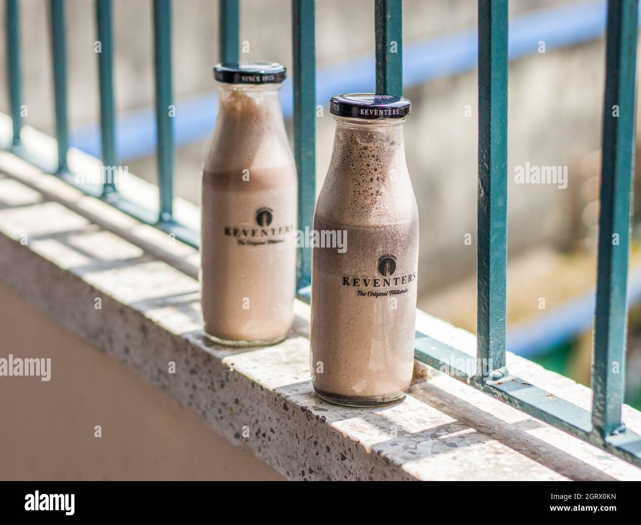 West Bangal, India - September 17, 2021 : Keventers milk shake stock ...