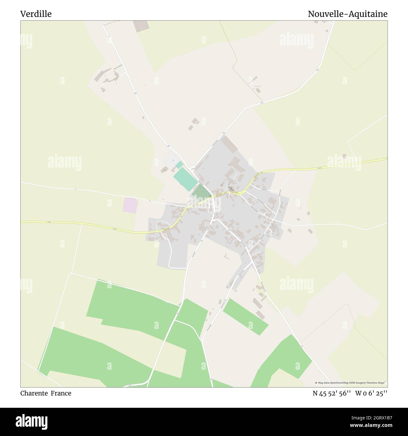Verdille, Charente, France, Nouvelle-Aquitaine, N 45 52' 56'', W 0 6 ...