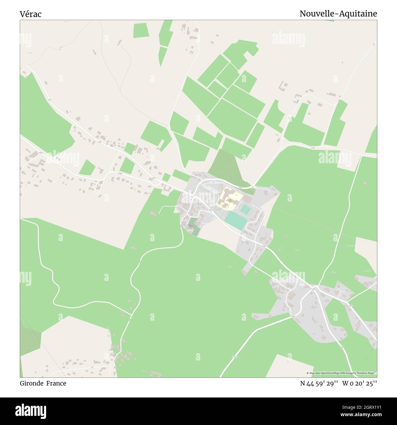 Vérac, Gironde, France, Nouvelle-Aquitaine, N 44 59' 29'', W 0 20' 25 ...