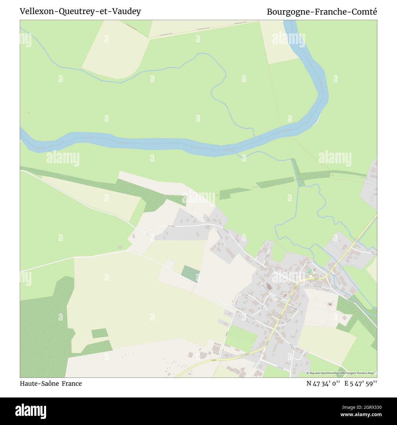 Vellexon-Queutrey-et-Vaudey, Haute-Saône, France, Bourgogne-Franche ...