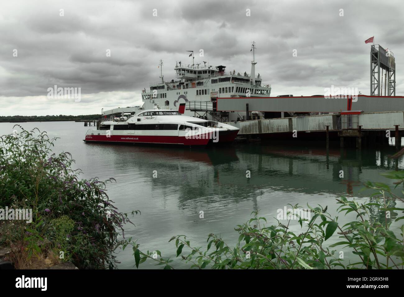 Southampton, England August 30 2021, Port viewing point Stock Photo - Alamy