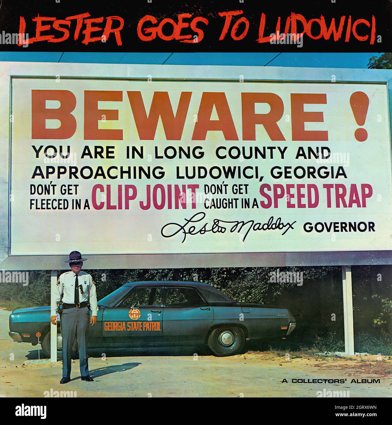 Lester Goes To Ludowici - Vintage Country Music Album Stock Photo - Alamy