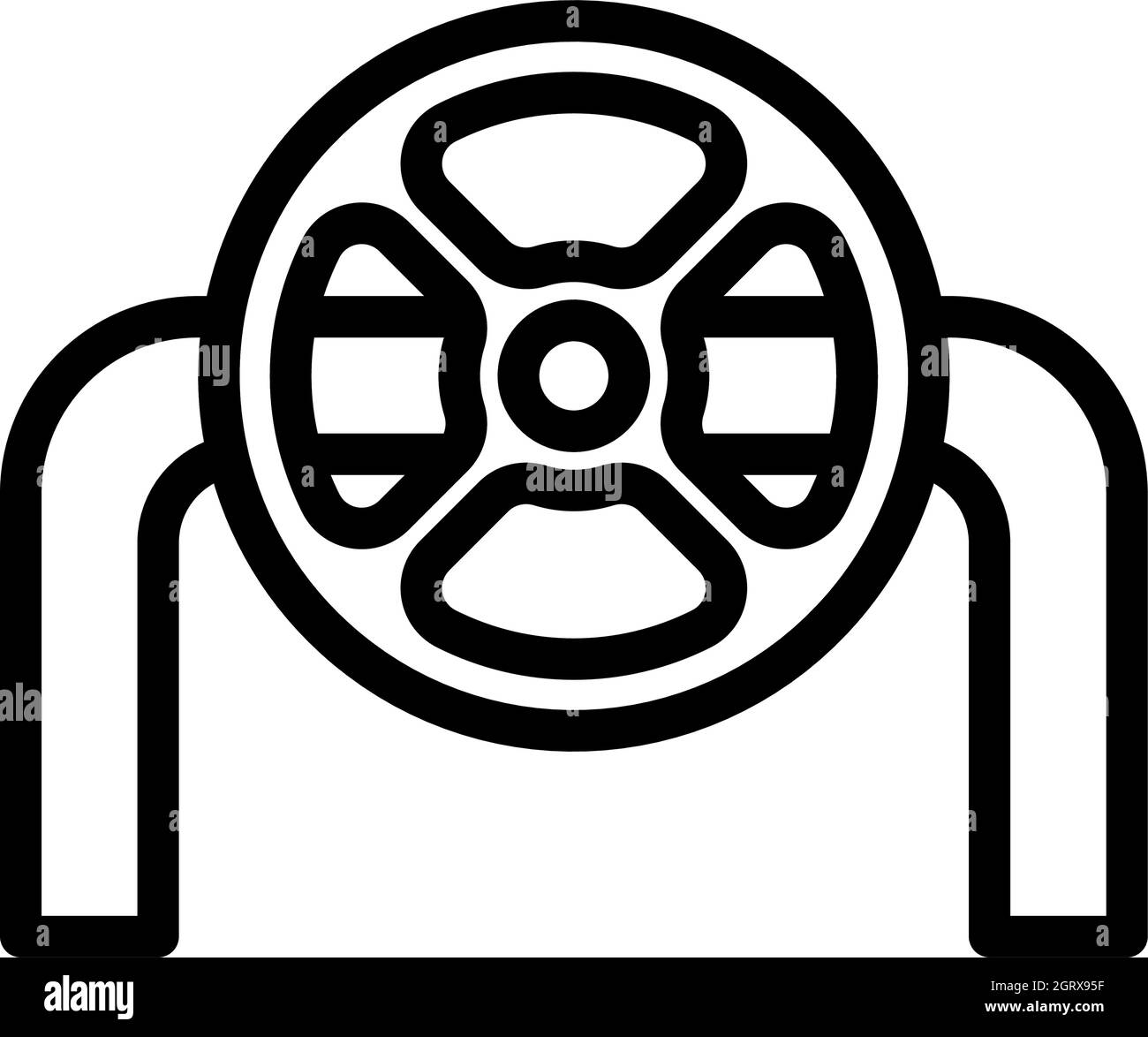 Natural gas pipe line Black and White Stock Photos & Images - Alamy