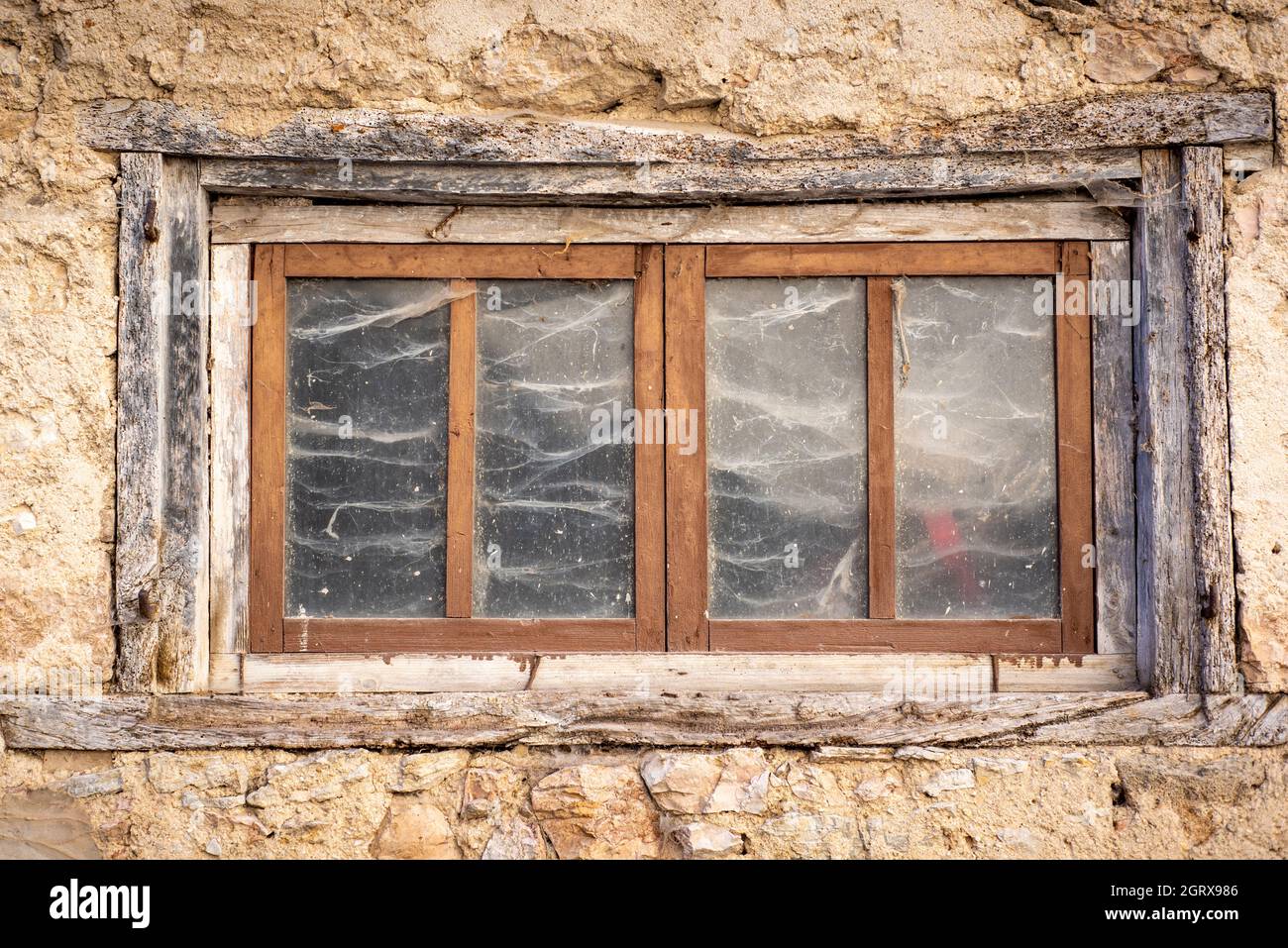 Old window in the village hi-res stock photography and images - Alamy