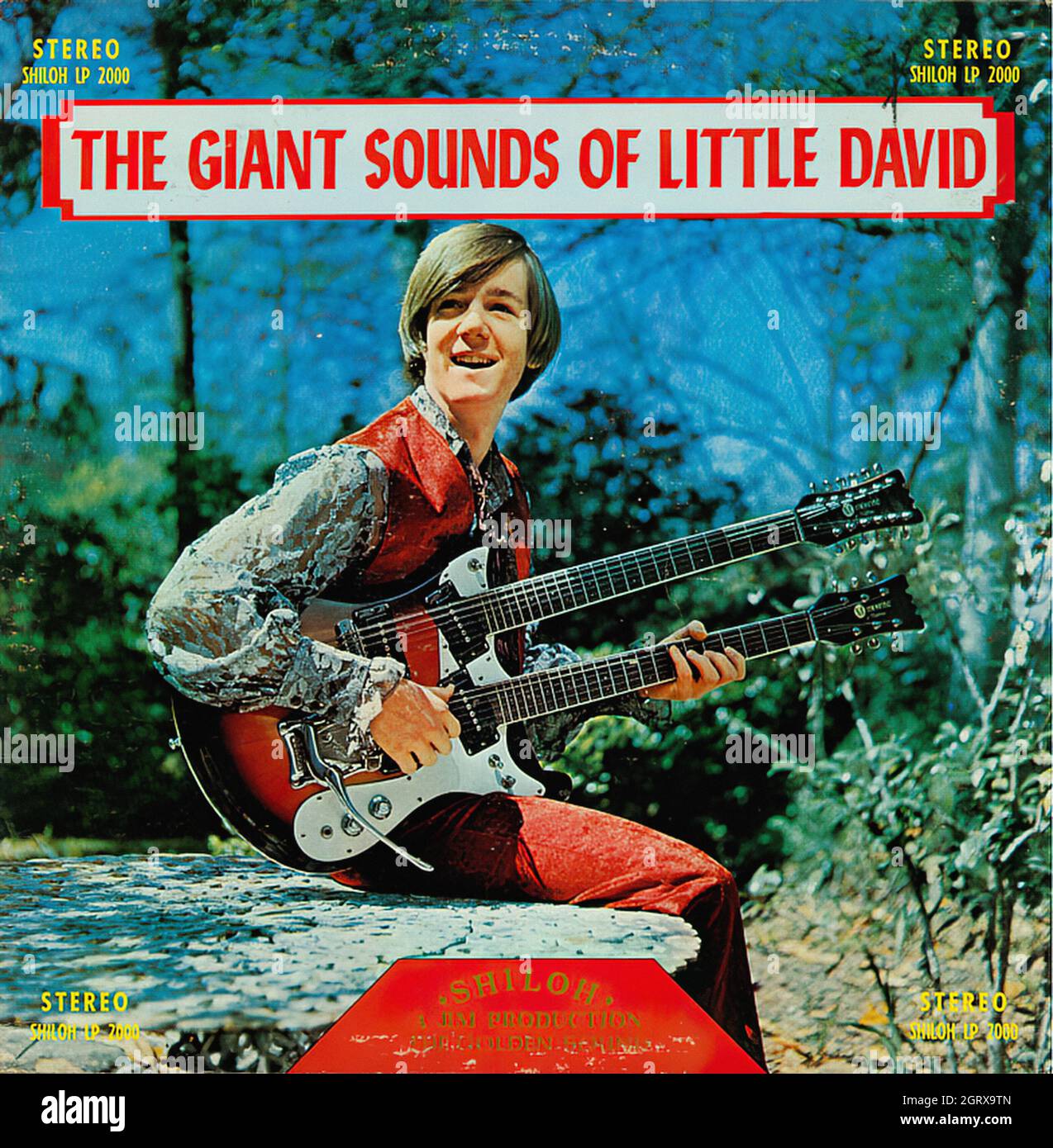Little David - Vintage American Christian Vinyl Album Stock Photo - Alamy