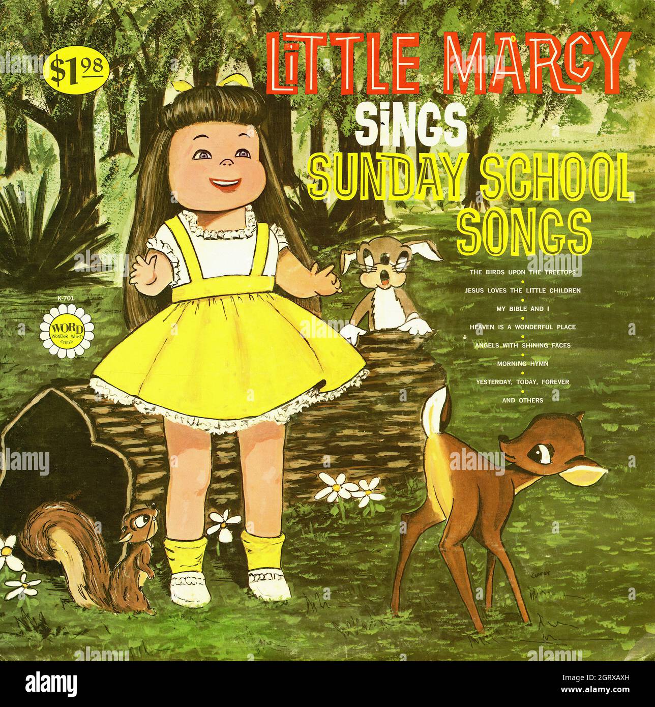 Little Marcy Sings Sunday School Songs - Vintage American Christian ...